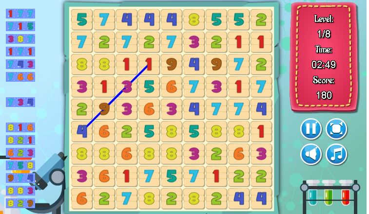 Number Search - BEST Mind HTML5 Game - Ask Guide